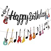 Amazon.com: Happy Birthday Party Decorations,Girls Music Themed Party ...
