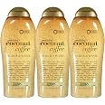 Amazon.com : OGX Smoothing + Coconut Coffee Exfoliating Body Scrub with ...