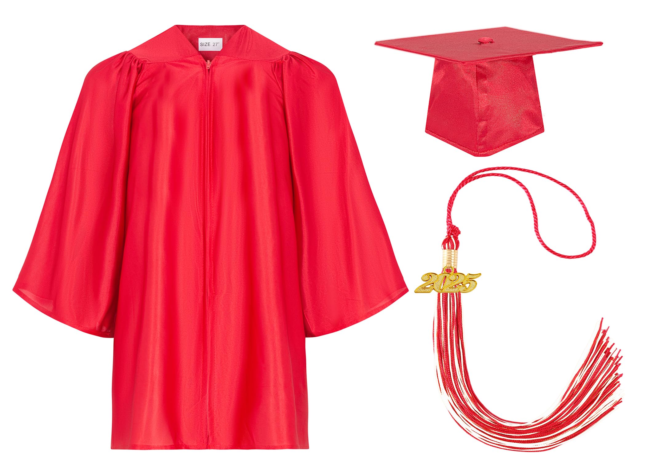 GRADFTY Kindergarten and Preschool Graduation Cap Gown with 2025 Tassel ...