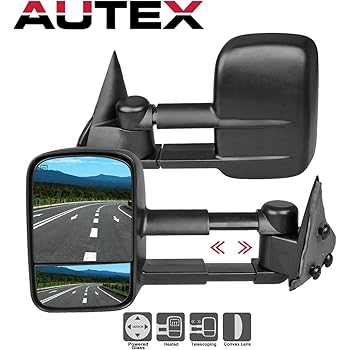 Amazon.com: AUTEX 15172059 15904034 Pair Power Heated Telescoping ...