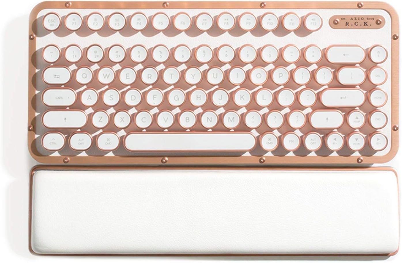 Azio Retro Compact Keyboard (Posh): Amazon.co.uk: Computers & Accessories
