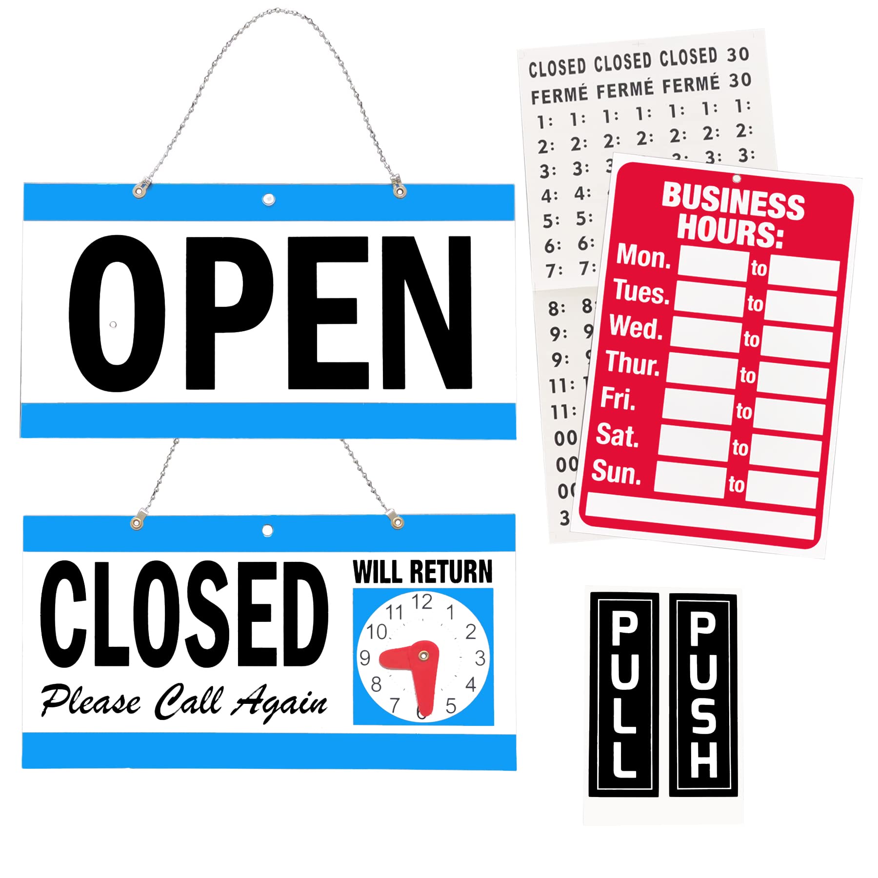 Mua Open Signs,Business Hour Closed Open Sign,Hours of Operation Signs ...