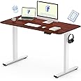 Amazon.com: FLEXISPOT EN1 One-Piece Electric Standing Desk 48 x 30 Inch Desktop Adjustable ...