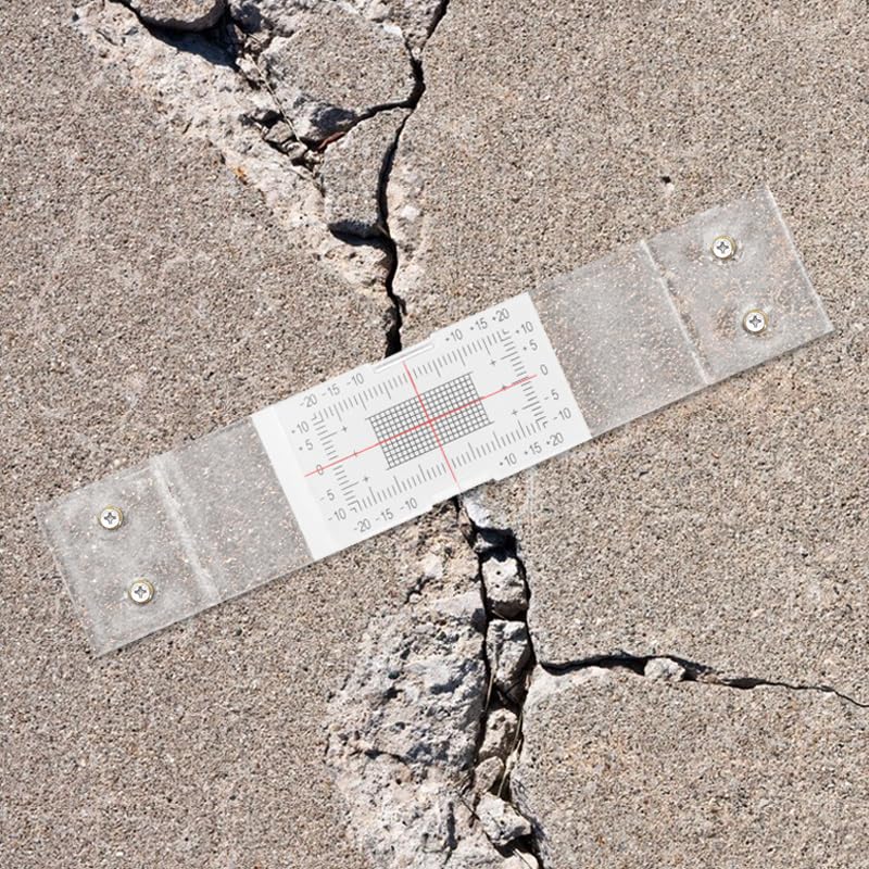 Crack Monitoring Record, Standard Tell-Tale Crack Monitor For The ...