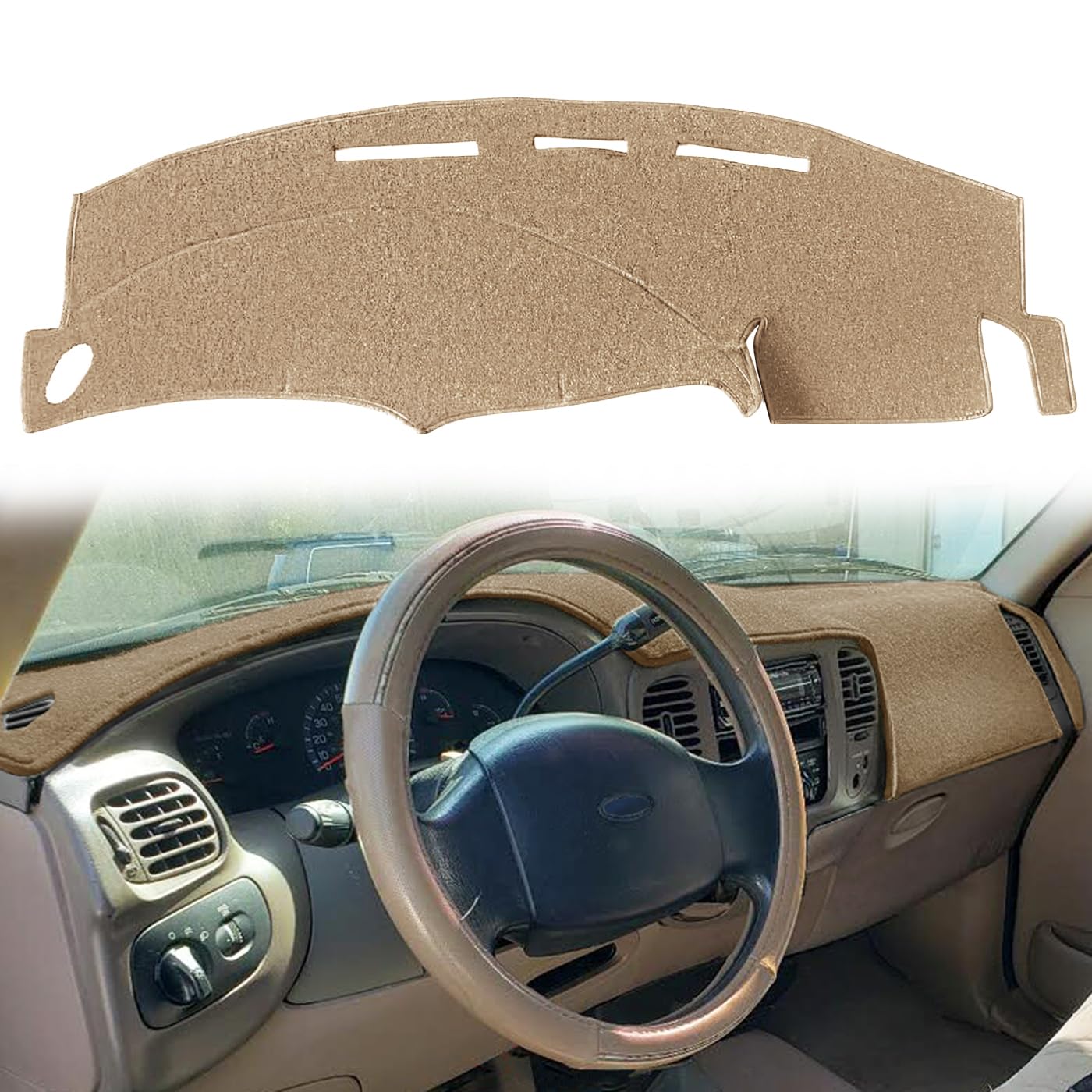 Yiz Dash Cover Mat Custom Fit for Ford F150 F250 Expedition F150 ...