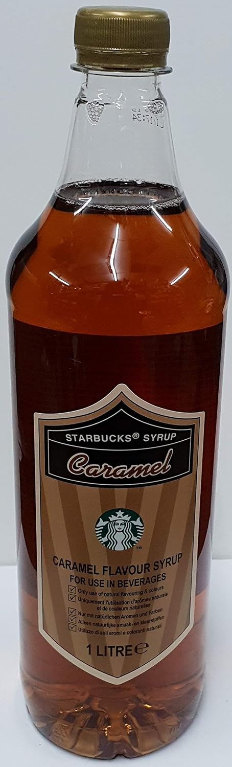 Starbucks Caramel Flavour Syrup for Coffee 1 Litre: Amazon.co.uk: Grocery