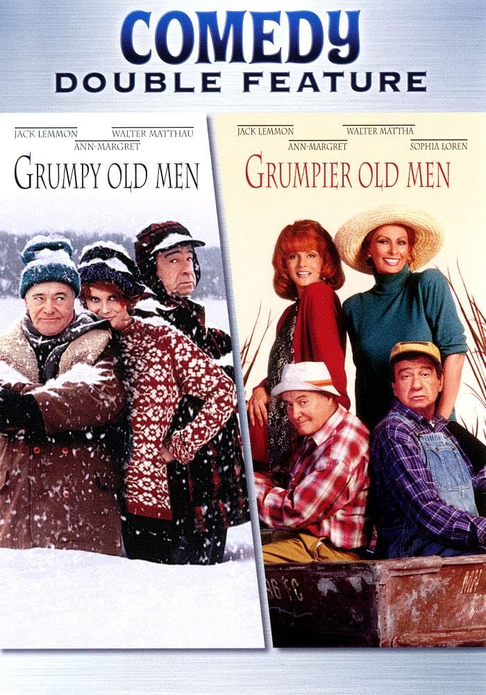 Grumpy Old Men & Grumpier Old Men - Jack Lemmon & Walter Matthau 2x DVD ...