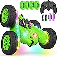 Amazon.com: Terucle Remote Control Car, Rc Cars Stunt RC Car Toys Upgraded Strip Lights and ...