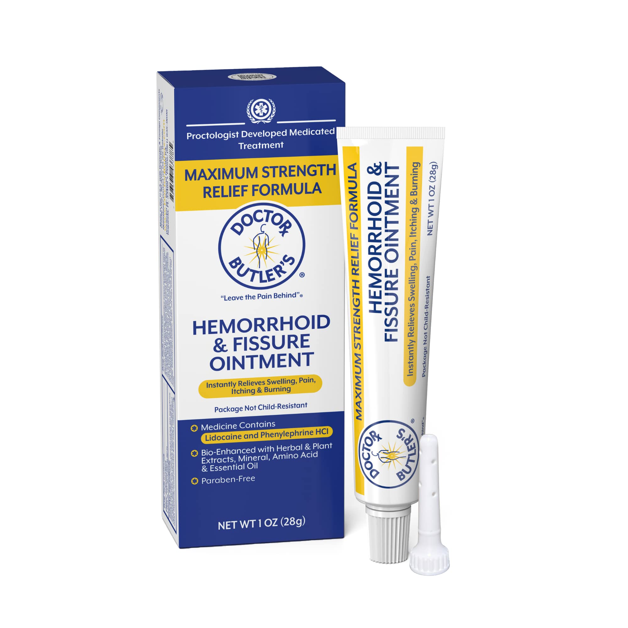Mua Doctor Butler’s Hemorrhoid & Fissure Ointment Cream with Lidocaine ...