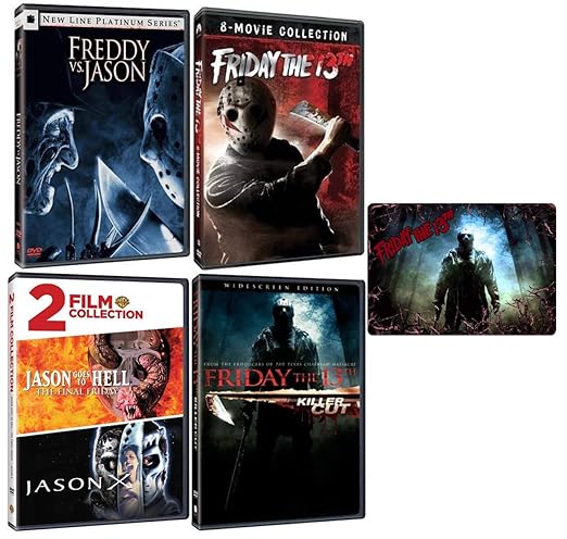 Amazon.com: Friday the 13th: Complete Jason Horror Series DVD ...