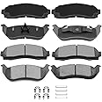 Amazon.com: AUTOMUTO D833 & D881 Ceramic Discs Brake Pads Kits, Front Rear 8pcs Disc Brake Pads ...