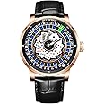Amazon.com: PINDU Roulette Wheel Automatic Watches for Men, Playing ...