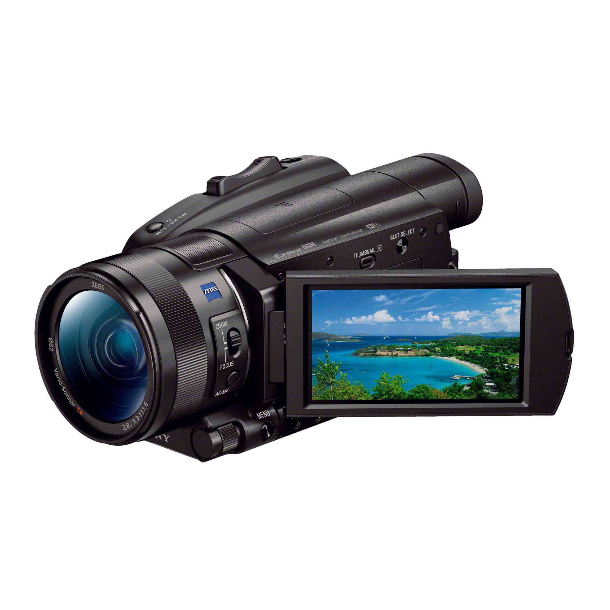 Sony FDR-AX700 4K HDR Handycam Camcorder Content Creator Bundle With 64 ...
