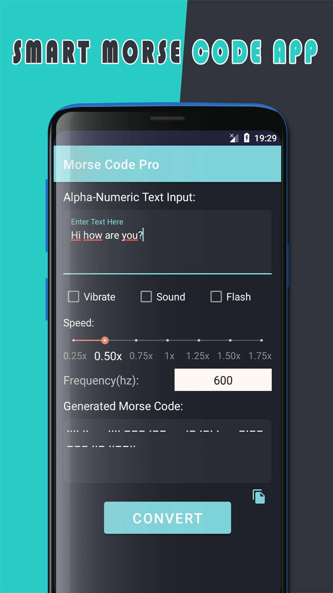 Morse Code Pro : Universal Morse Code Converter:Amazon.com:Appstore for ...