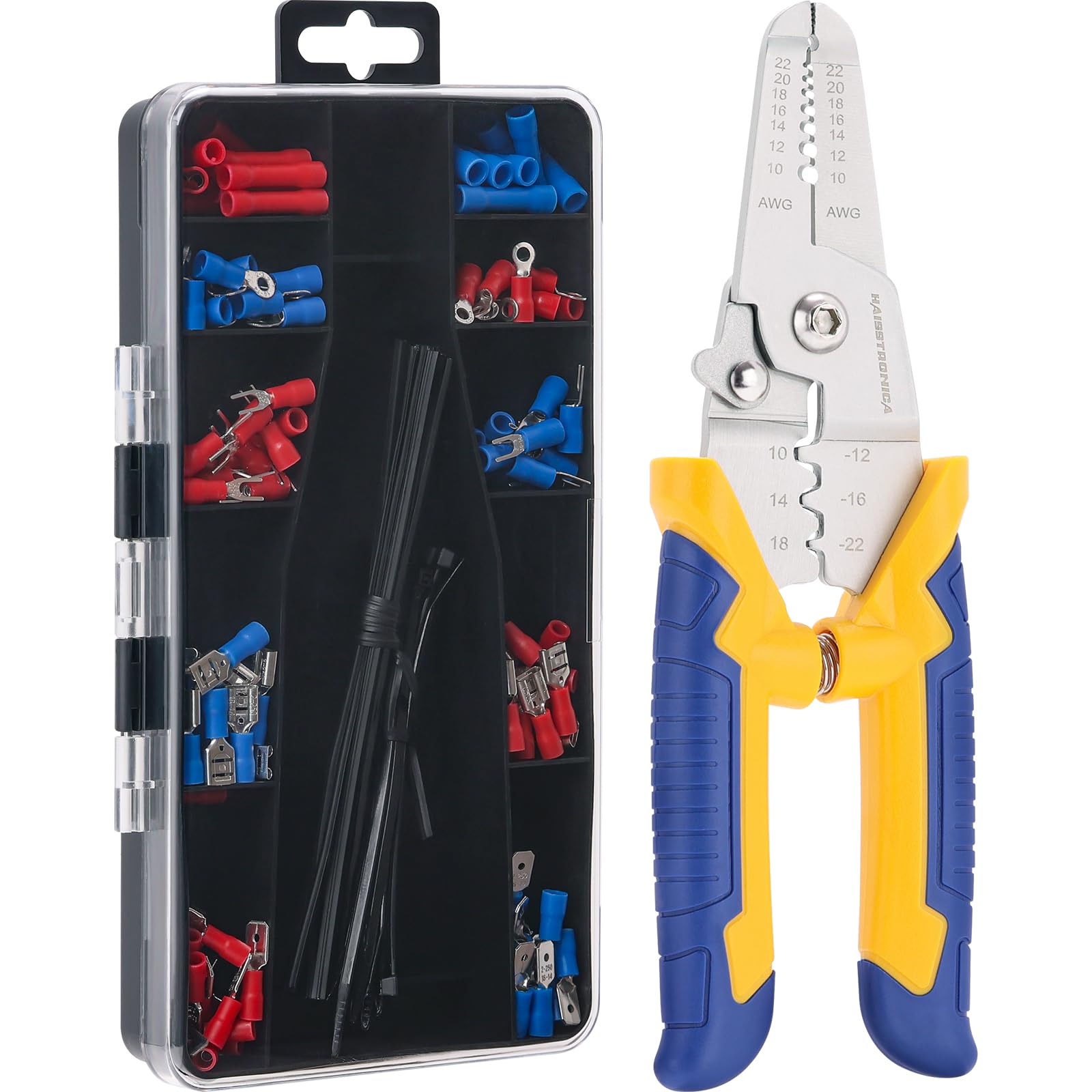 Mua 171pcs Wire Stripper Tool Kit-Include Insulated Wire Terminals, for ...