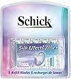 Amazon.com: Schick Silk Effects Plus Razor Refill, 5-Count (Pack of 2 ...