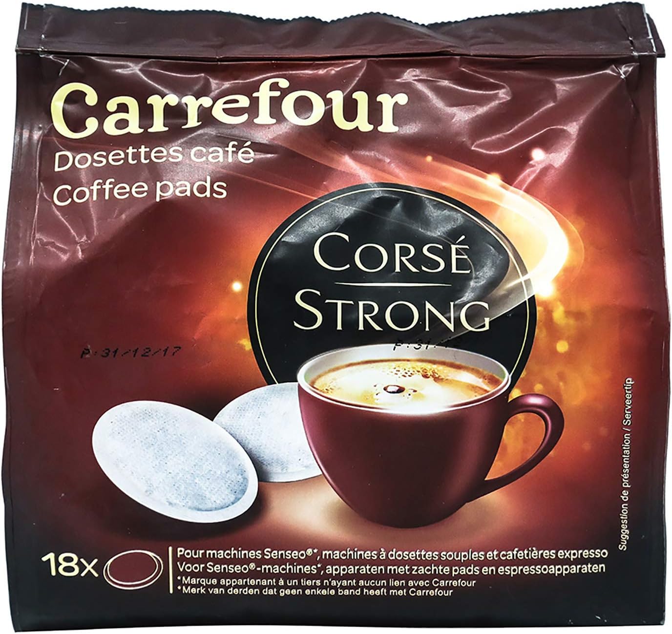 Carrefour Strong Coffee Pods, 18 Pieces price in UAE | Amazon UAE | kanbkam