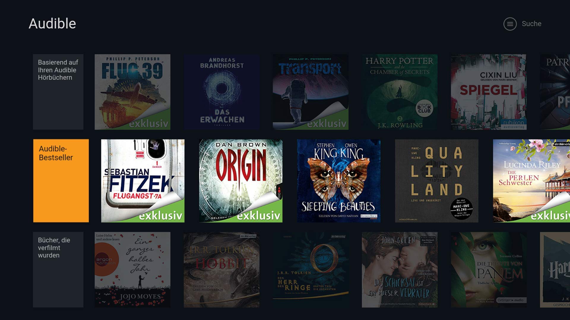 Audible für Fire TV:Amazon.de:Appstore for Android