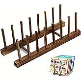 Amazon.com: Barydat 2 Pcs Wooden Puzzle Display Stand Jigsaw Holder ...