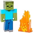 Amazon.com: Mattel Minecraft Zombie 5" Figure : Toys & Games