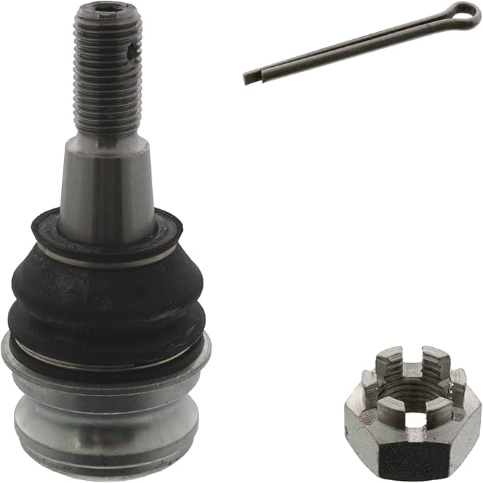 febi bilstein 42807 Traggelenk mit Kronenmutter und Splint , 1 Stück ...