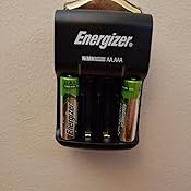 Amazon.com: Energizer Recharge Basic Charger with 2 AA NiMH ...