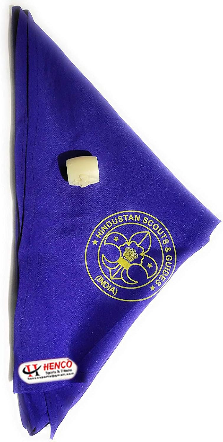 Buy HENCO Scout and Guide Scarf with Woggle at Amazon.in