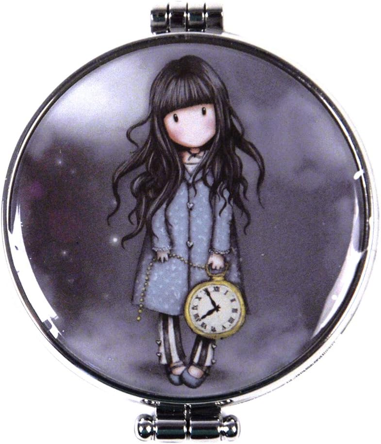 Gorjuss The White Rabbit Pocket Mirror & Pouch – BigaMart