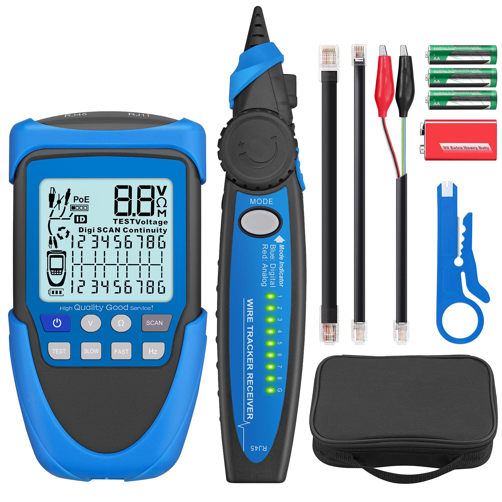 Mua Network Cable Tester, PoE Cable Tester for CAT5, CAT5e, CAT 6, CAT ...