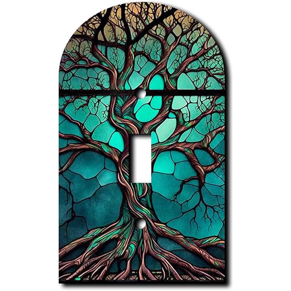 Stained Glass Switch Plate Covers