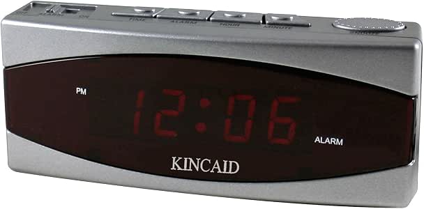 Amazon.com: Kincaid Electric LED Table Alarm Clock: Home & Kitchen