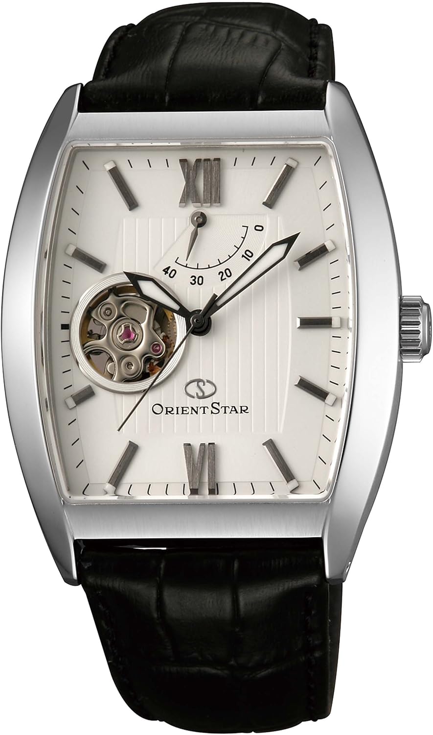 Amazon.com: ORIENT ORIENT STAR Semi-skeleton Automatic winding Tonneau ...