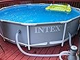 Amazon.com: INTEX 26725EH 15ft x 48in Prism Frame Pool with Cartridge ...