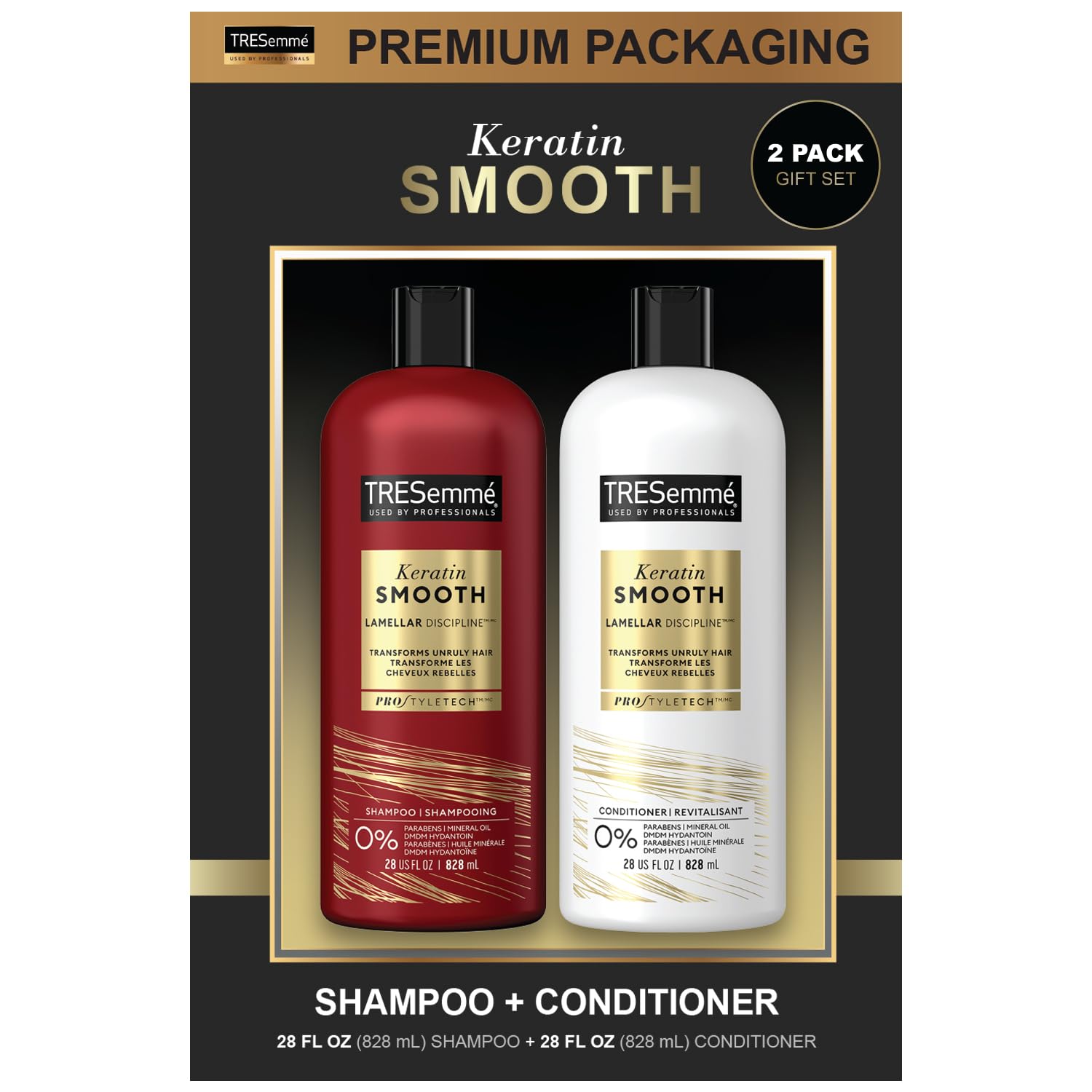 Mua TRESemmé Shampoo and Conditioner Set - Keratin Smooth Anti-Frizz ...
