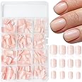 Amazon.com: LoveOurHome 360pc Square Press on Nails Short Fake Nails Acrylic Press on Nails ...