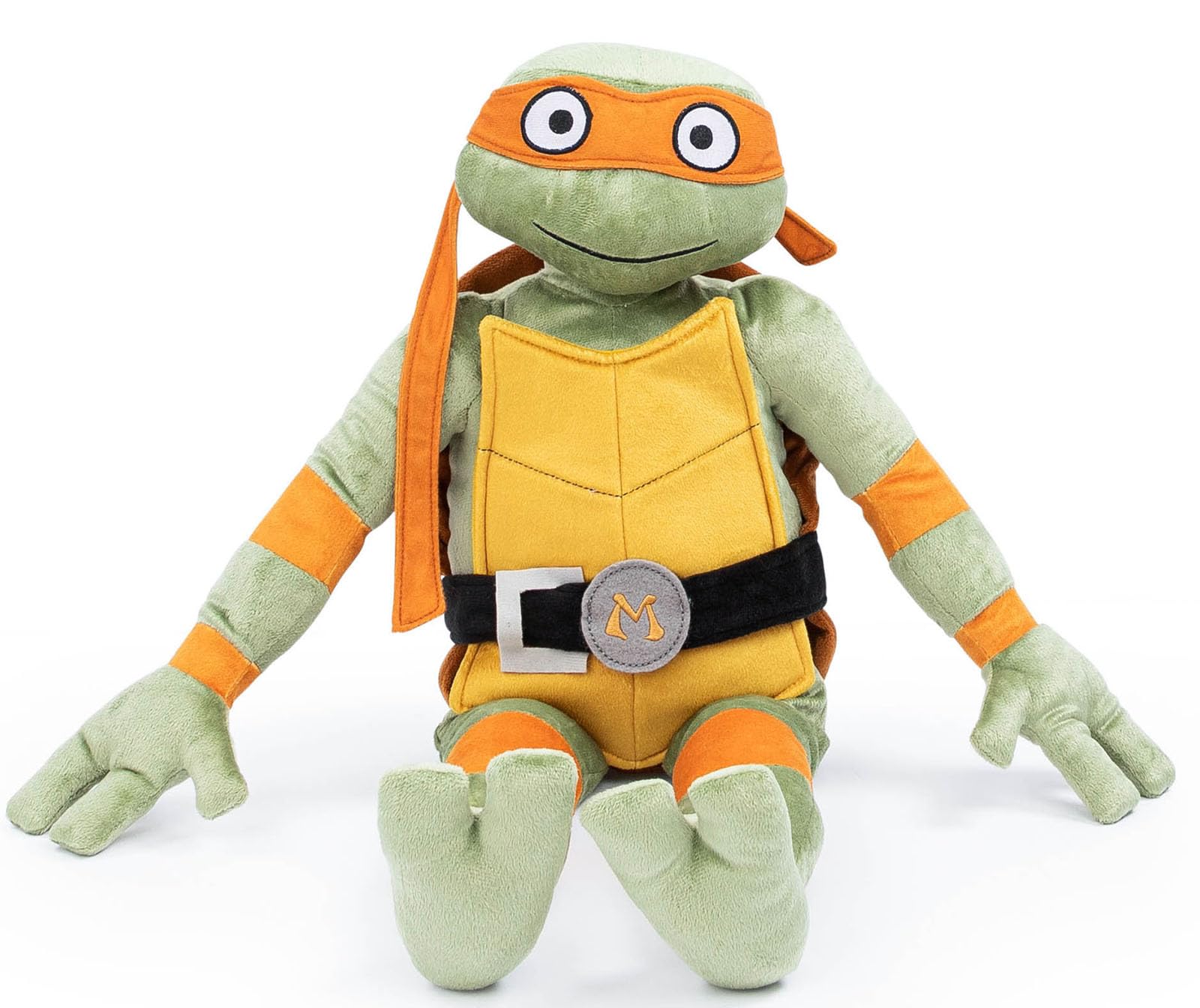 Jay Franco Nickelodeon Teenage Mutant Ninja Turtles Michaelangelo Plush ...