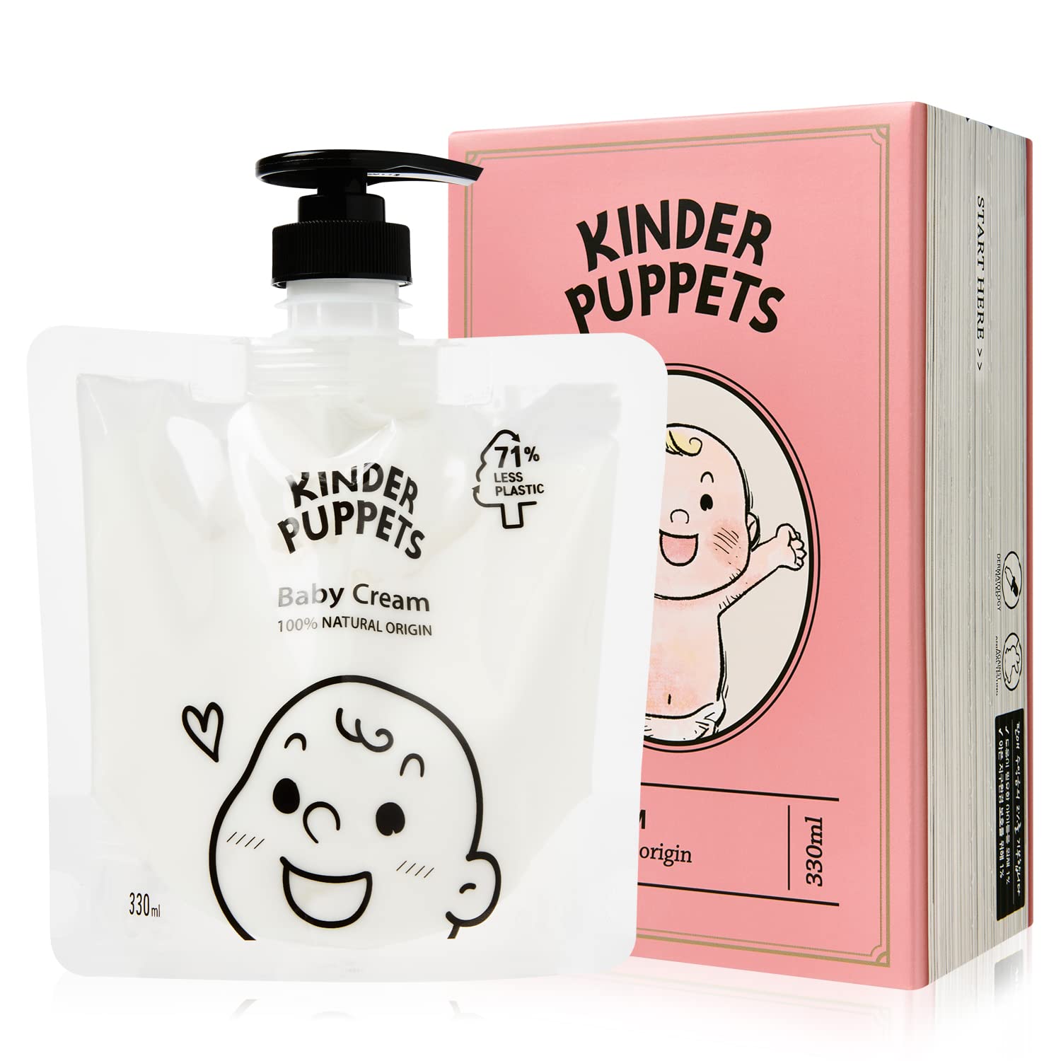 Mua Kinder Puppets Korean Baby Cream | 100% Natural Moisturizer for ...