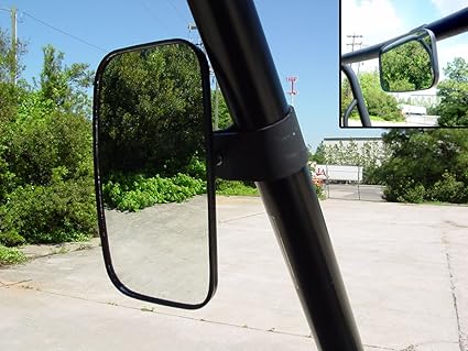 Amazon.com: Kart Accessories 18029 UTV Rear View Mirror fits Any 1.75 ...