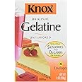 Amazon.com : Knox Original Unflavored Gelatin (32 ct Packets) : Cooking ...