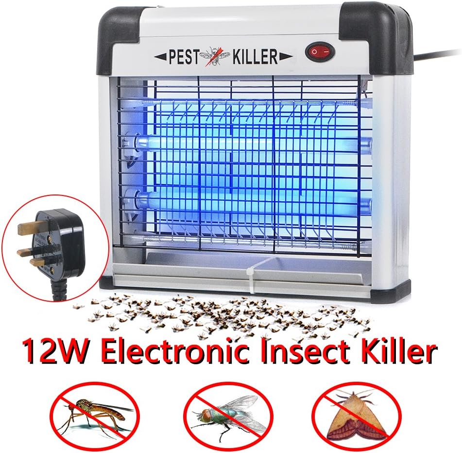 Reelva Electric Fly Killer, Insect Pest Control Bug Fly Zapper, UV ...