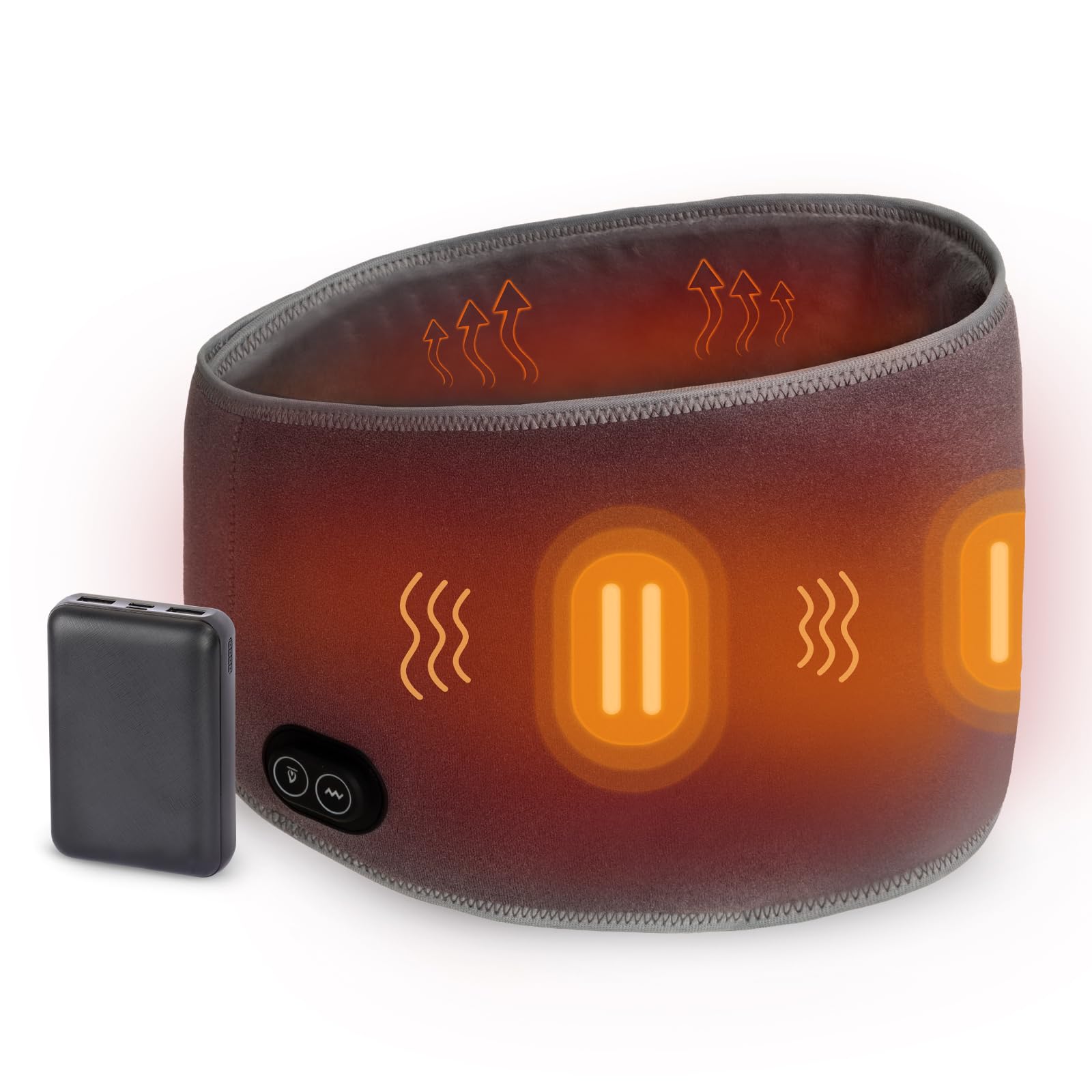 Mua MELCAM Portable Heating Pad, Rechargeable Electric Cordless Heating ...