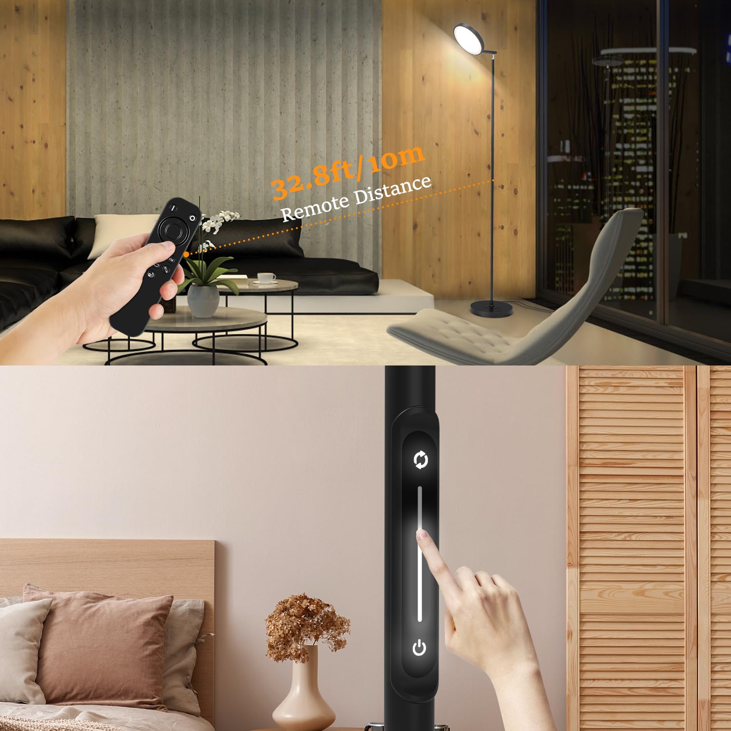 Mua JOOFO Folding Floor Lamp, Sky LED Floor Lamp with Modern Folding ...