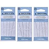 Amazon.com: 3 Packs - Beadalon Collapsible Eye Needles 2.5" Heavy ...
