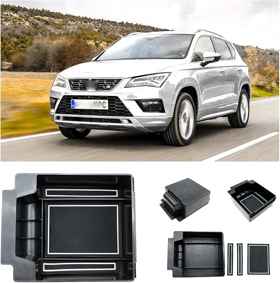 YEE PIN Mittelkonsole SEAT Ateca 2016-2019 Handschuhfach für Armlehne ...