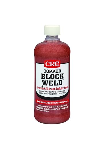 CRC 05371 Copper Block Weld Permanent Block & Radiator Sealer -16 Fl Oz ...