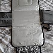 Lekebaby Portable Nappy Changing Mat Travel Baby Change Mat with Wipe ...