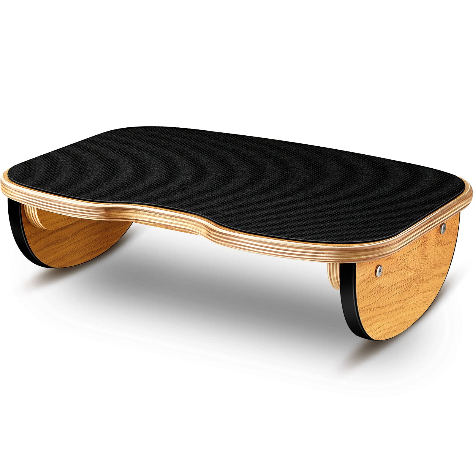 Foot Stool Under Desk Wood Larger Size Office Desk Footrest Rocking ...