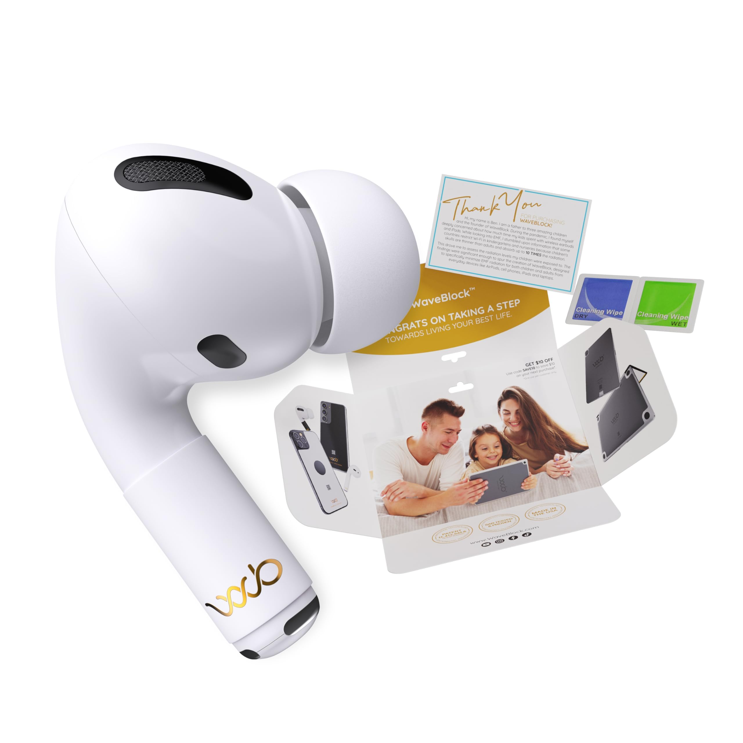 Mua EMF Shield Sticker for AirPods – Lab-Tested Electromagnetic Wave ...