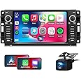 Amazon.com: Car Stereo for Jeep Wrangler JK Radio 2007-2018 Dodge Ram 2009-2012,Android 13 2GB ...