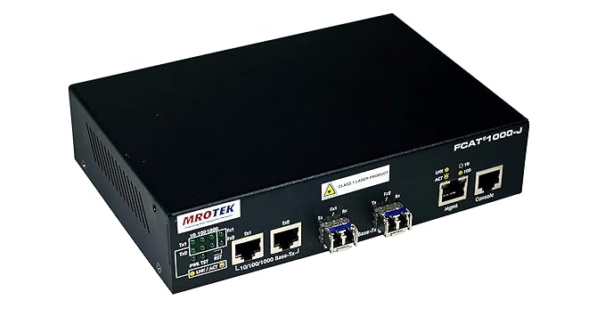 MRO-TEK Managed Dual Channel Stand-Alone Gigabit Media: Amazon.in ...